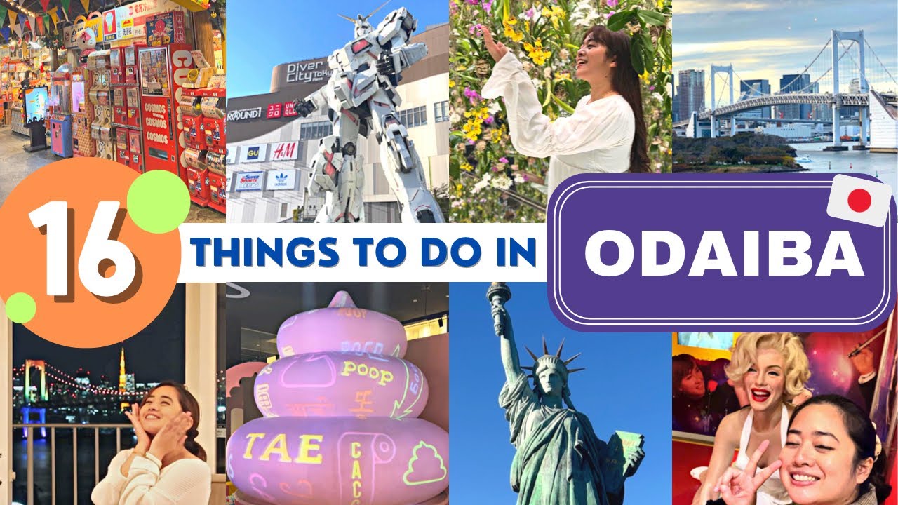16 things to do in ODAIBA, TOKYO 🤖 (Japan Travel Guide) - YouTube