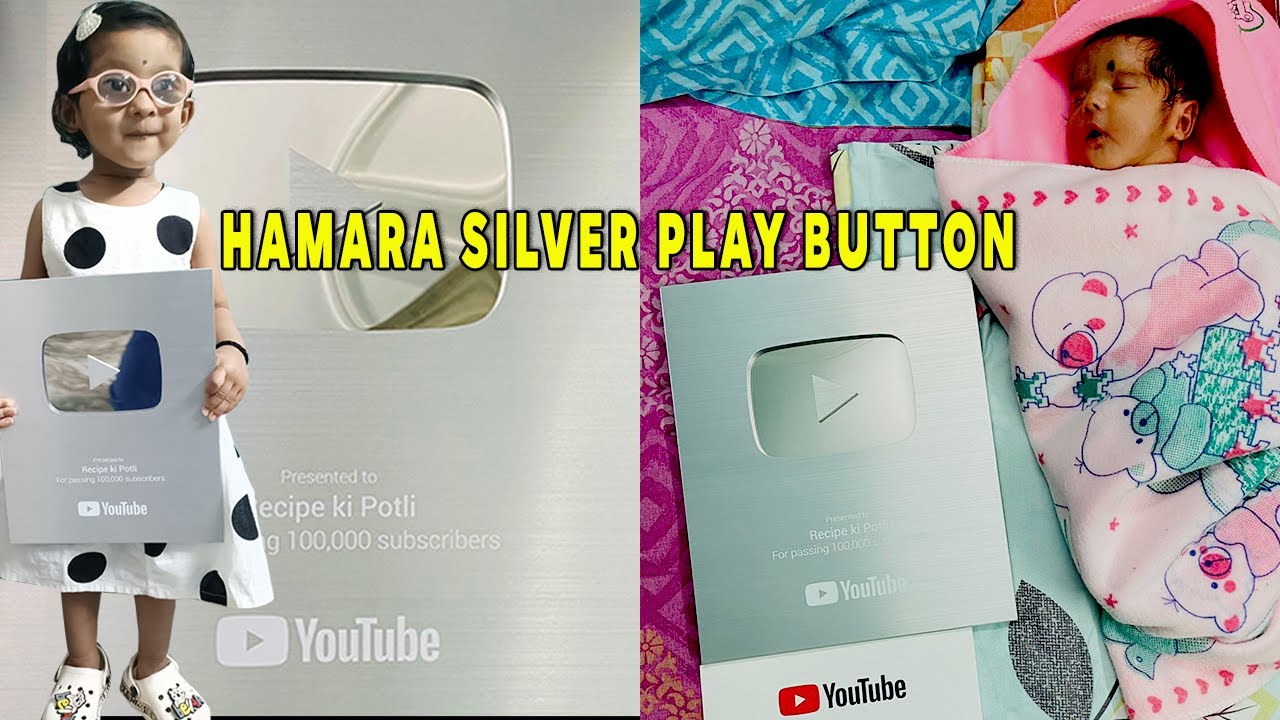 Silver Play Button Revealed after a long wait of 2 Years | Silver Play ...