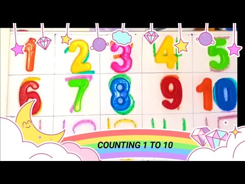 Number Song - Learn to Count from 1-10 | Nursery Rhymes Counting Song ...