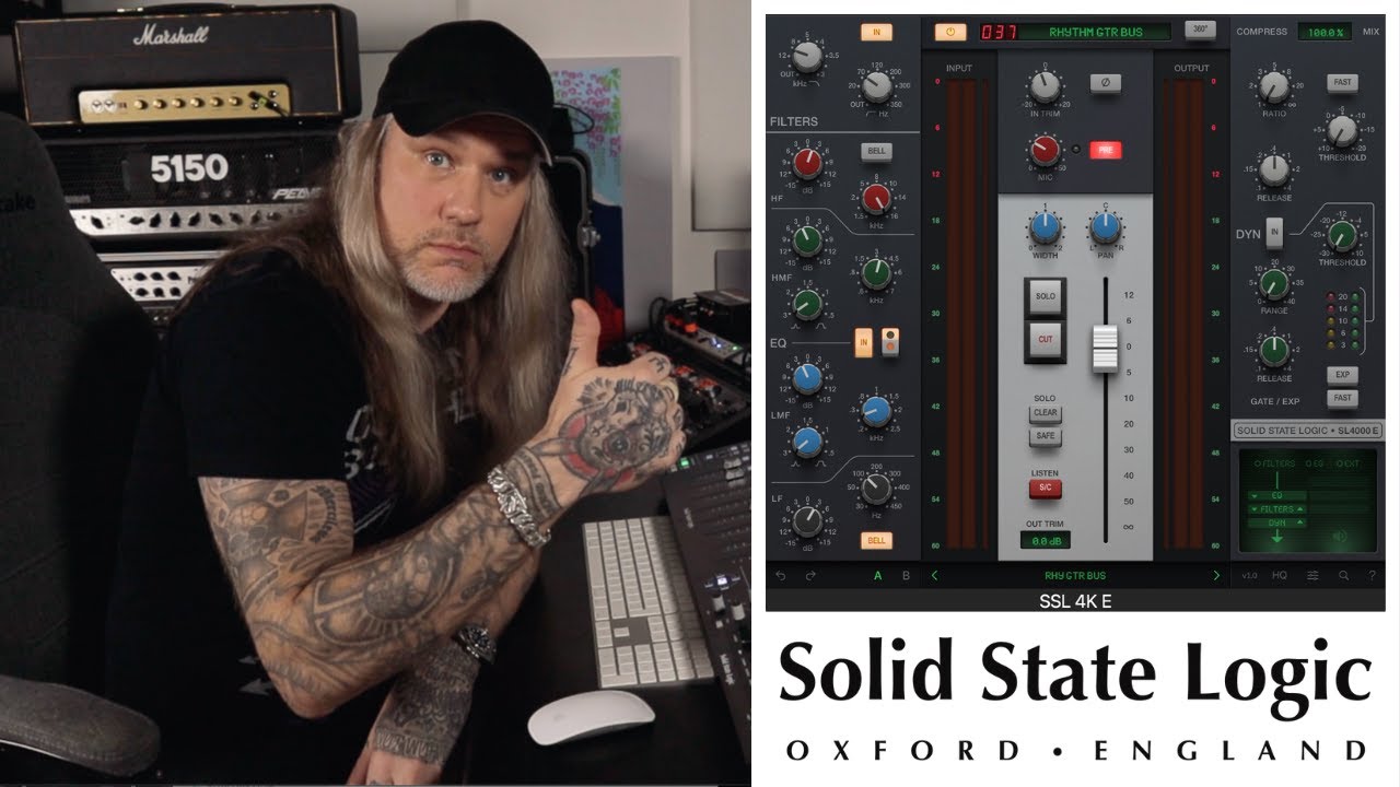 THE CHANNEL STRIP is finally here! SSL 4K E by SOLID STATE LOGIC - YouTube