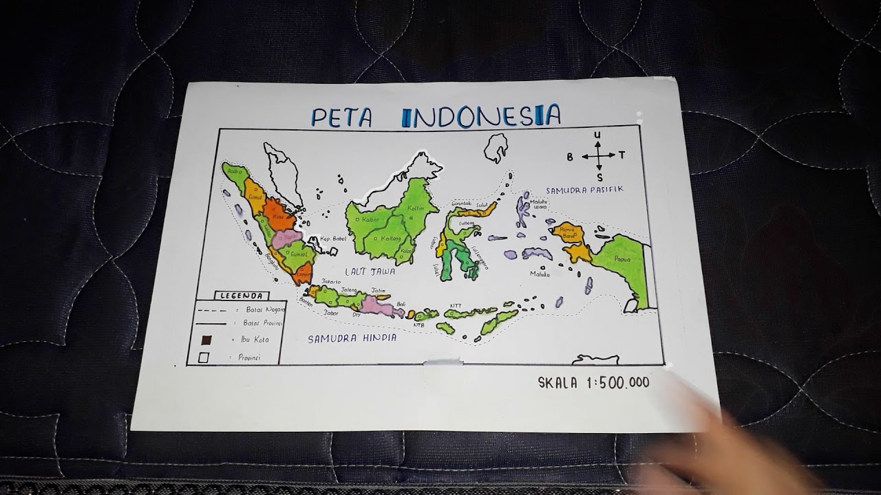 Komponen - komponen Pada Peta - YouTube