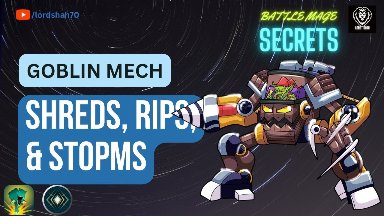 Goblin Mech - Shreds, Rips, & Stomps with Trample Ability - YouTube