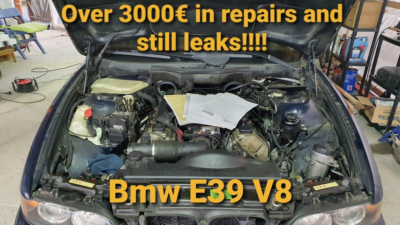 Bmw E39 V8 project car! More repairs! P4 - YouTube