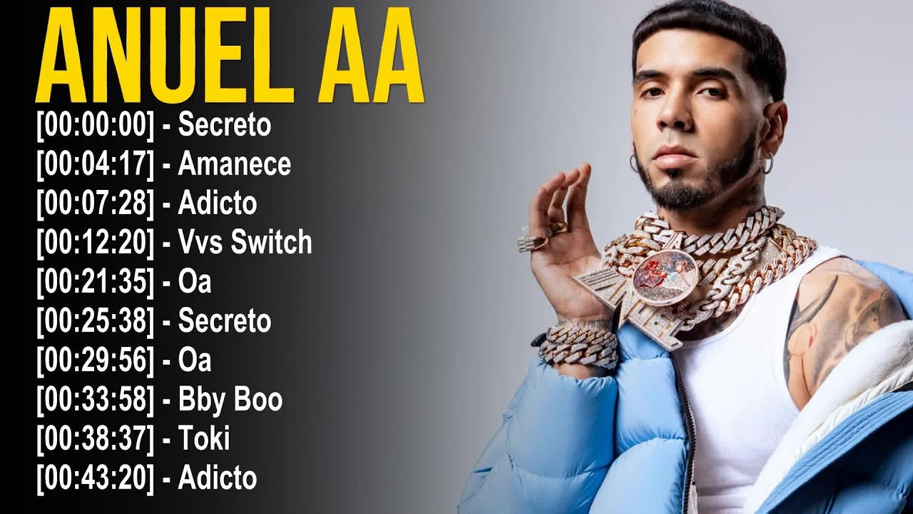 Anuel AA - Top 20 Songs You Can’t Miss - Full Playlist - YouTube