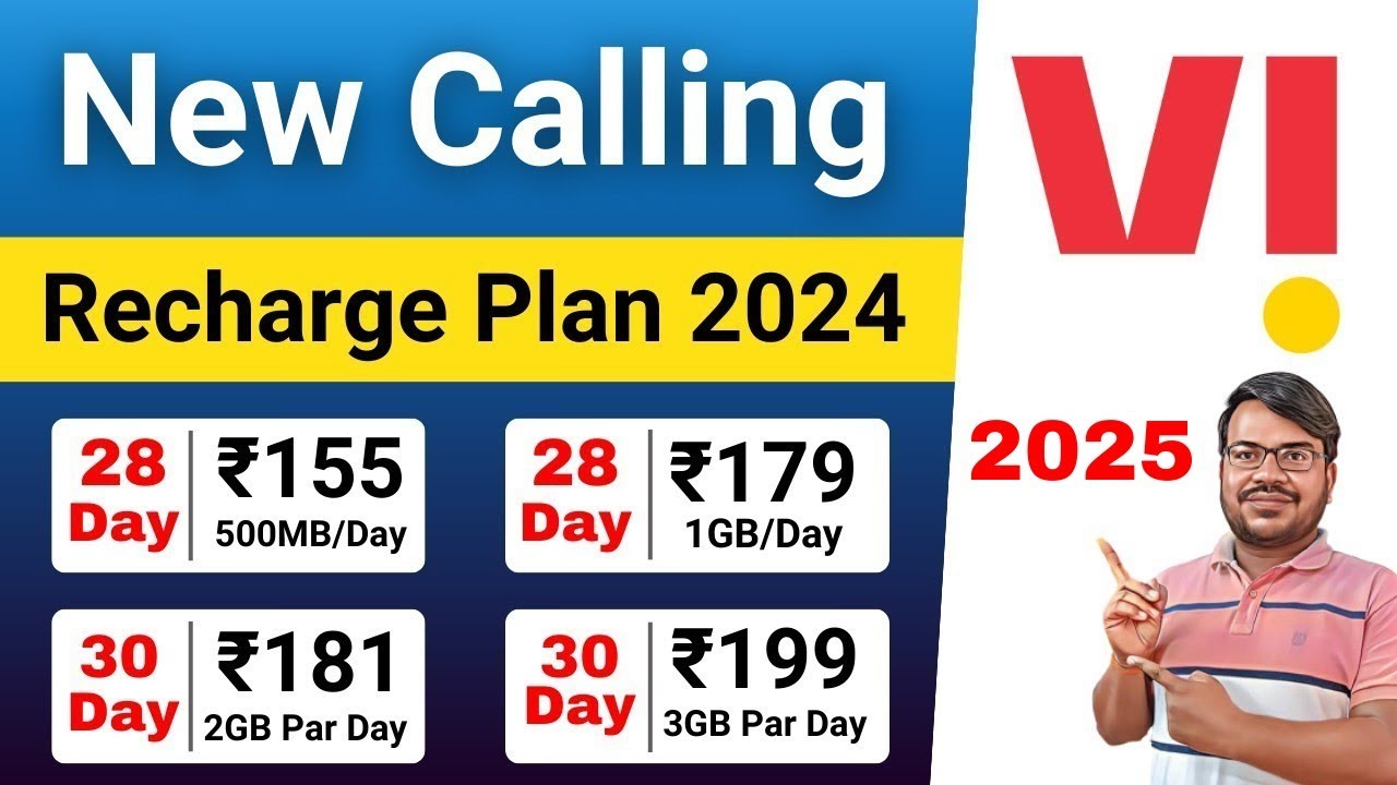 vi ka New calling recharge plan 2024 Vodafone Idea calling recharge ...