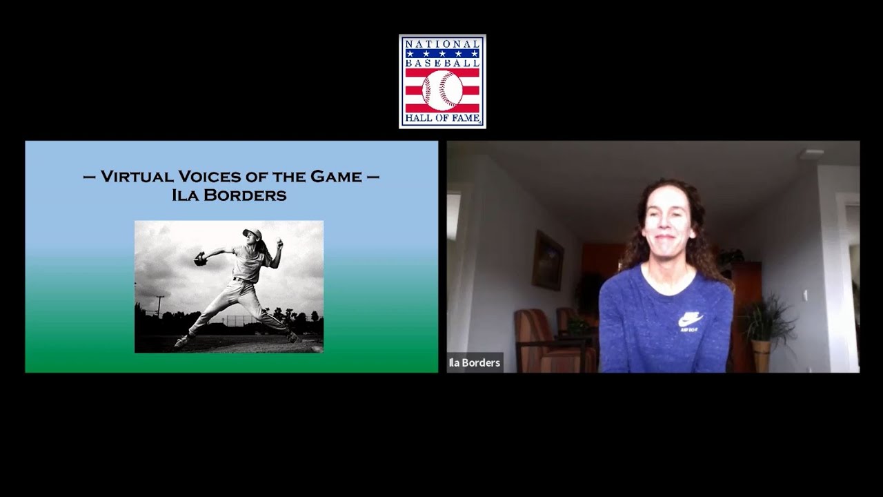 Virtual Voices of the Game: Ila Borders - YouTube