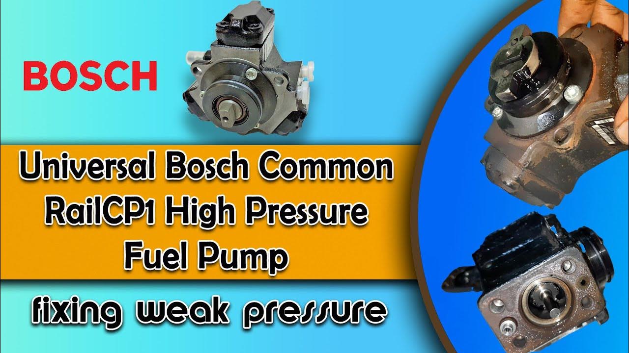 Universal Bosch Common Rail CP1 High Pressure Fuel Pump fixing weak pressure | O-Rings, Seals ...