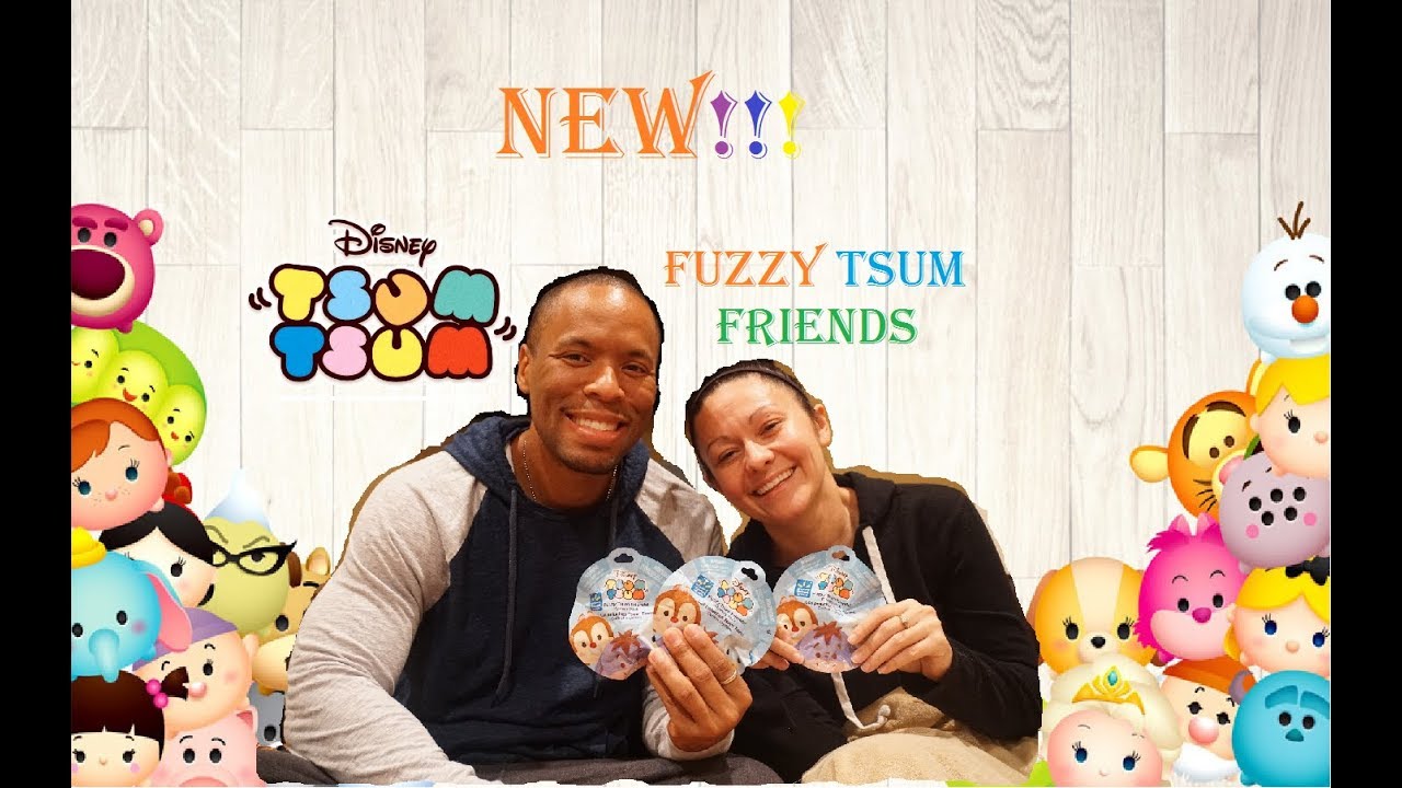 NEW Tsum Tsum Fuzzy Tsum Friends - YouTube