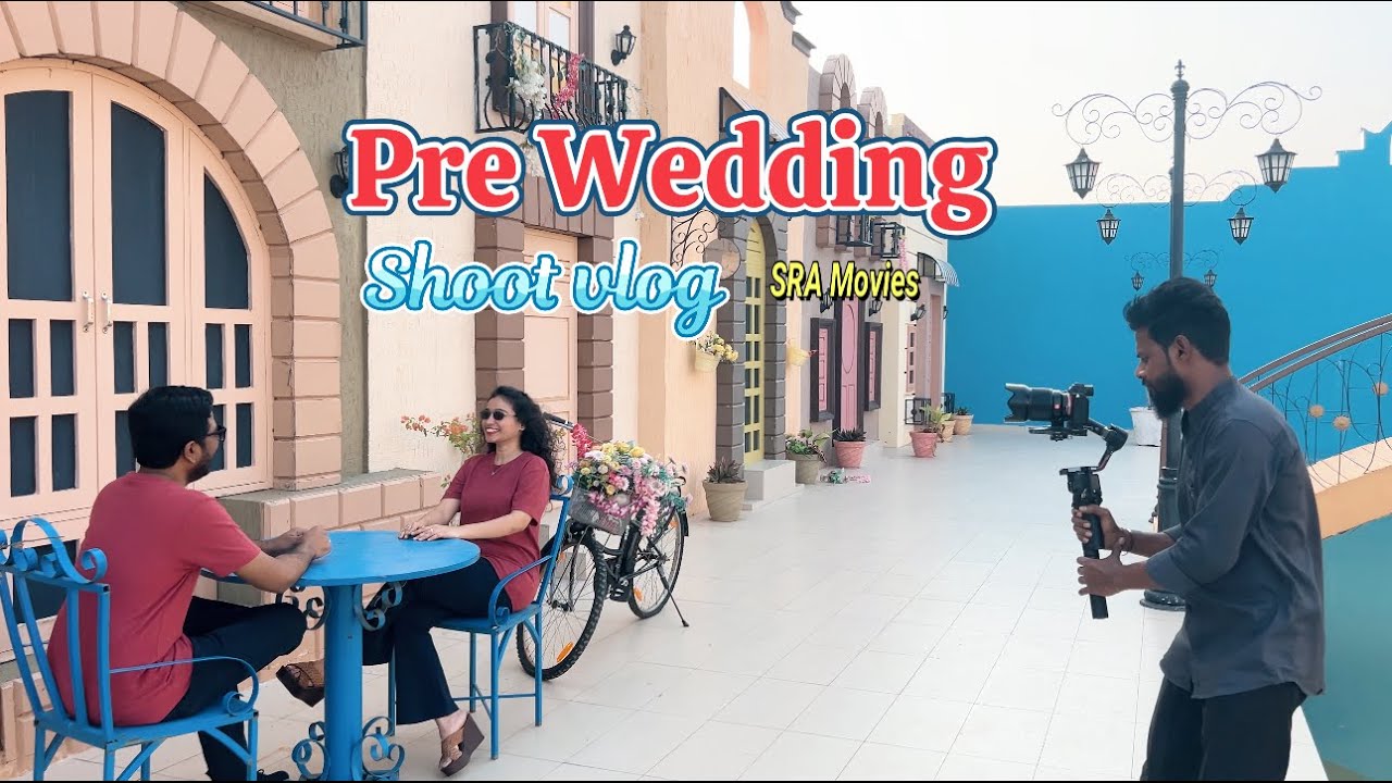 PRE WEDDING SHOOT // SRA Movies VLOG // Telugu vlog // Photography ...