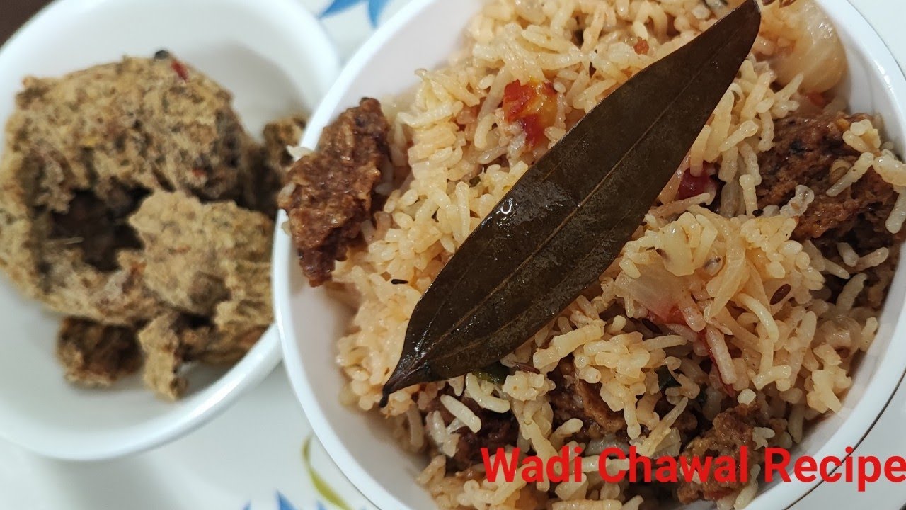 Wadi chawal recipe| Amritsari wadi chawal recipe | Rice recipe - YouTube
