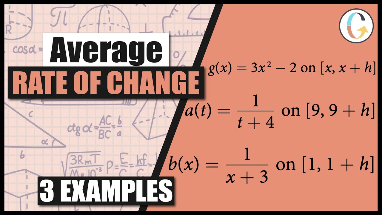 How To Find The Average Rate Of Change Over An Interval G x 3x2 2