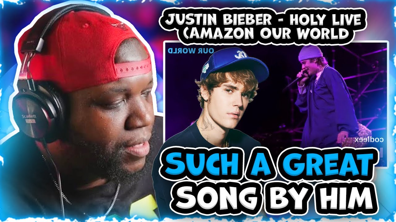 Justin Bieber - Holy live (Amazon Our World) | Reaction - YouTube
