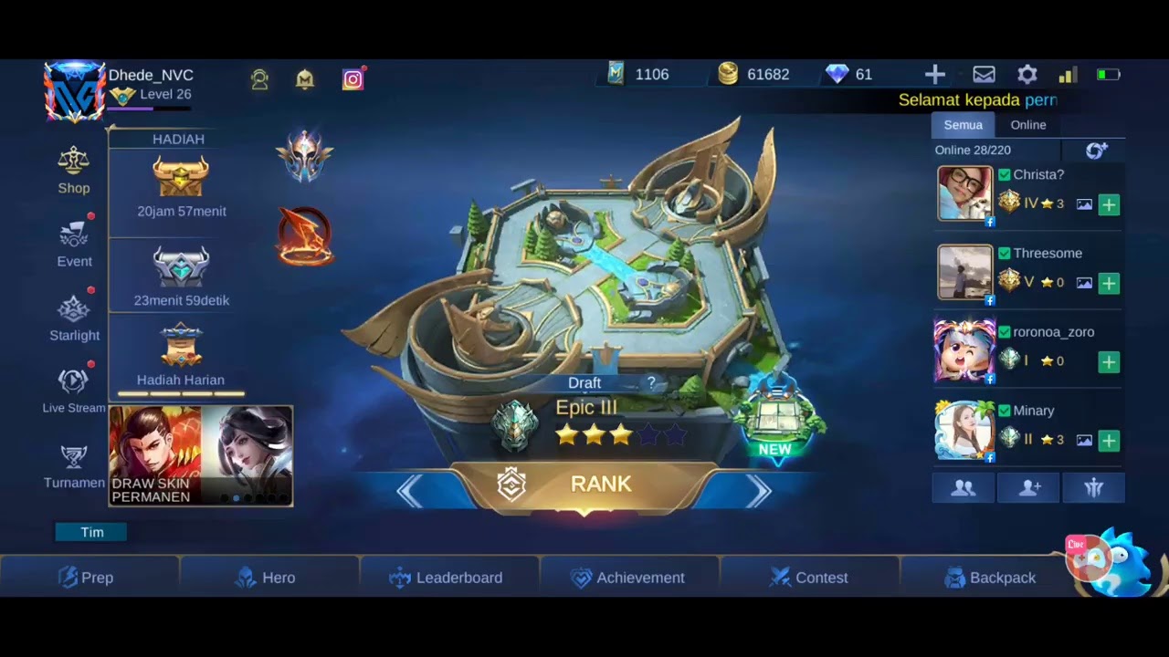 LIVE DONASI PLAY TO SAVE THE CHILDREN MLBB BEYOND LEGEND - YouTube