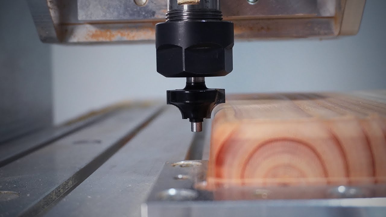 Kanten Abrunden mit CNC-Fräse | Komplettanleitung mit Fusion 360 - YouTube