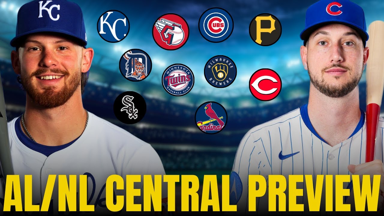 MLB 2025 Season Preview & Predictions: AL/NL Central Edition - YouTube