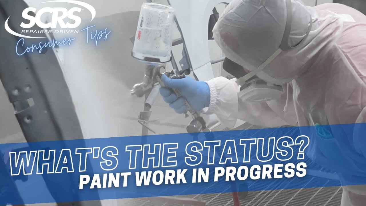 REPAIR STATUS: Paint Work in Progress - YouTube