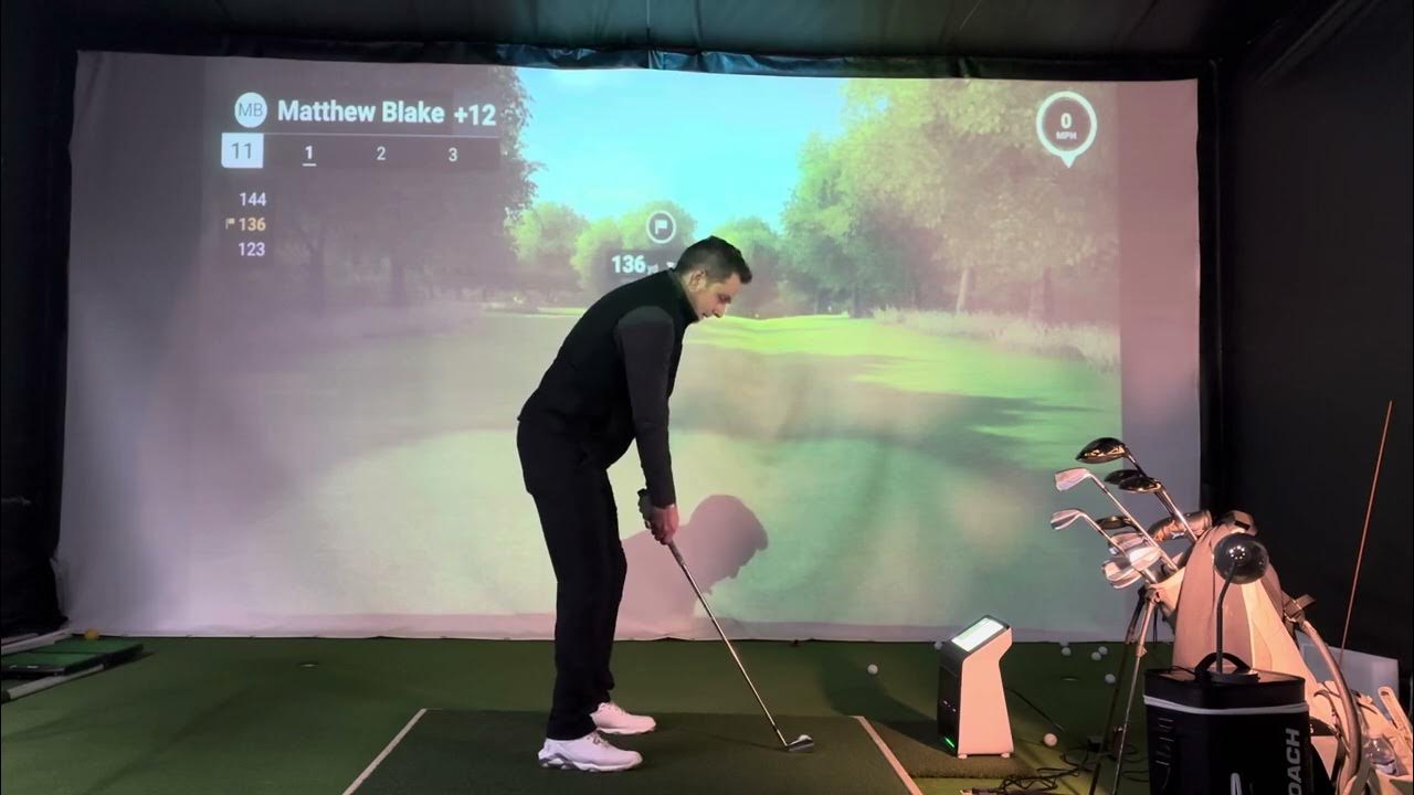 Garmin R50 Approach 11th hole at Dyrham Park Golf and Country Club - YouTube