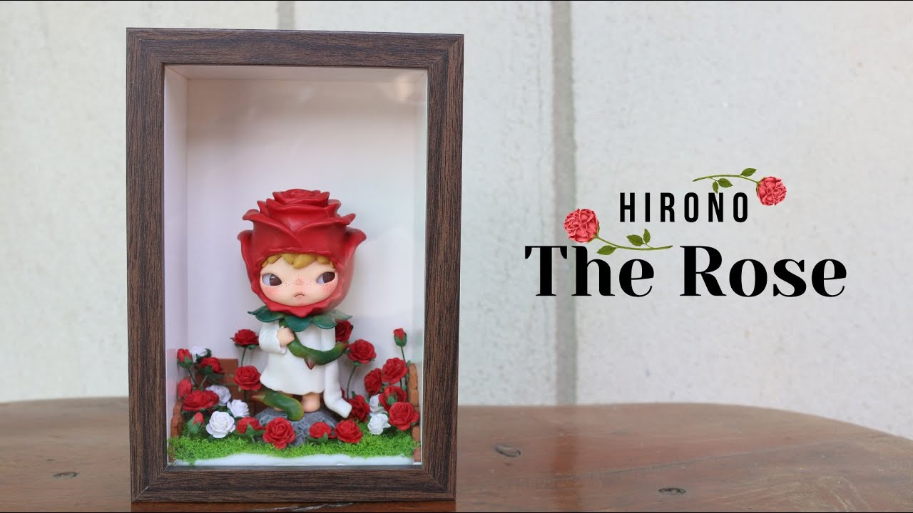 hirono the rose จัดกล่องโชว์โมเดลรับวาเลนไทน์ ️ - YouTube