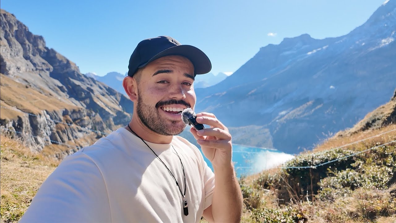 ASMR in the Swiss Alps Alone - YouTube