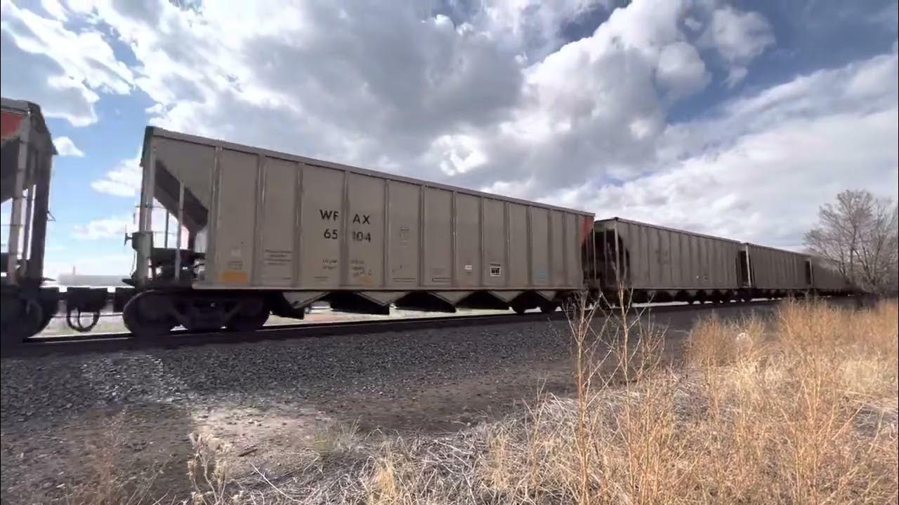 BNSF #8469 Southbound Loaded Energy Coal Train - YouTube