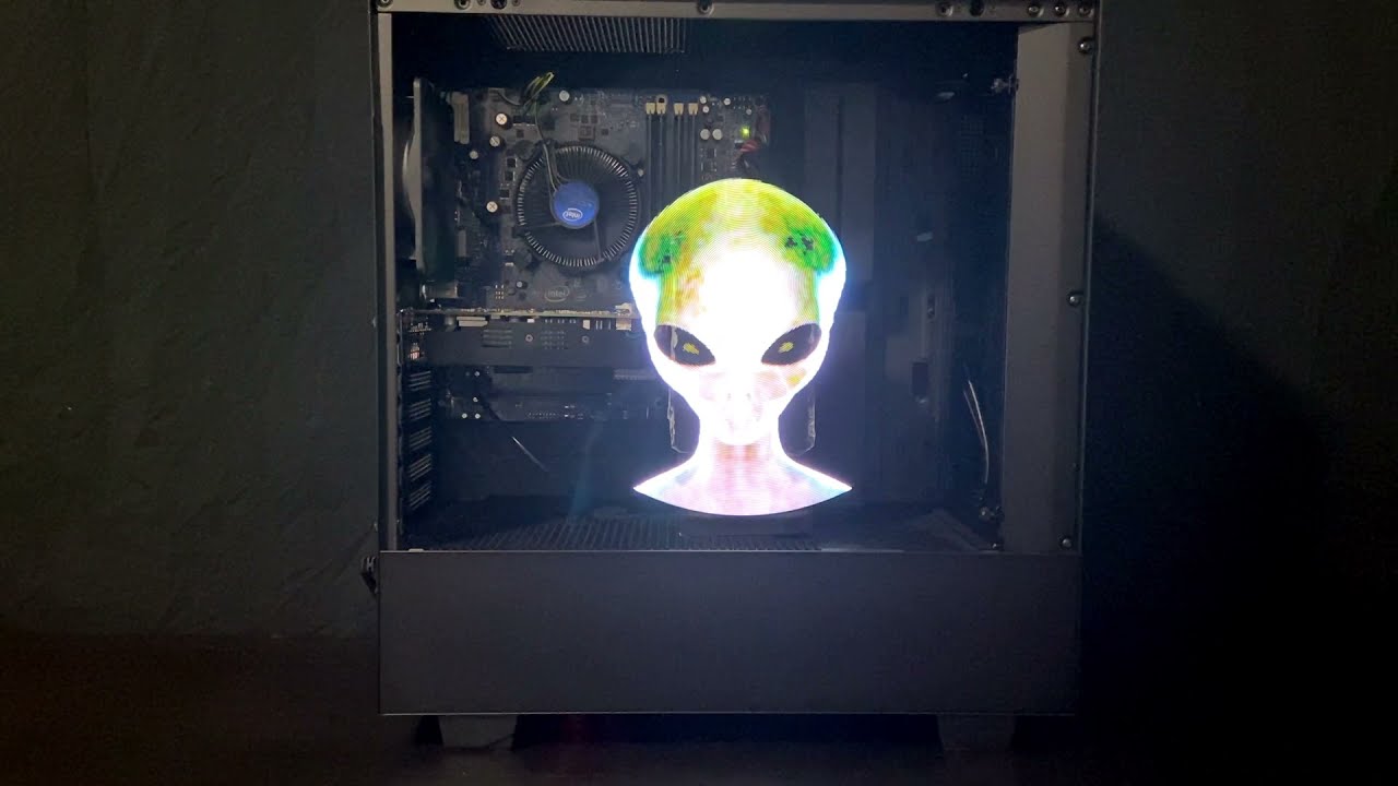 The World's First Hologram Gaming PC! - YouTube