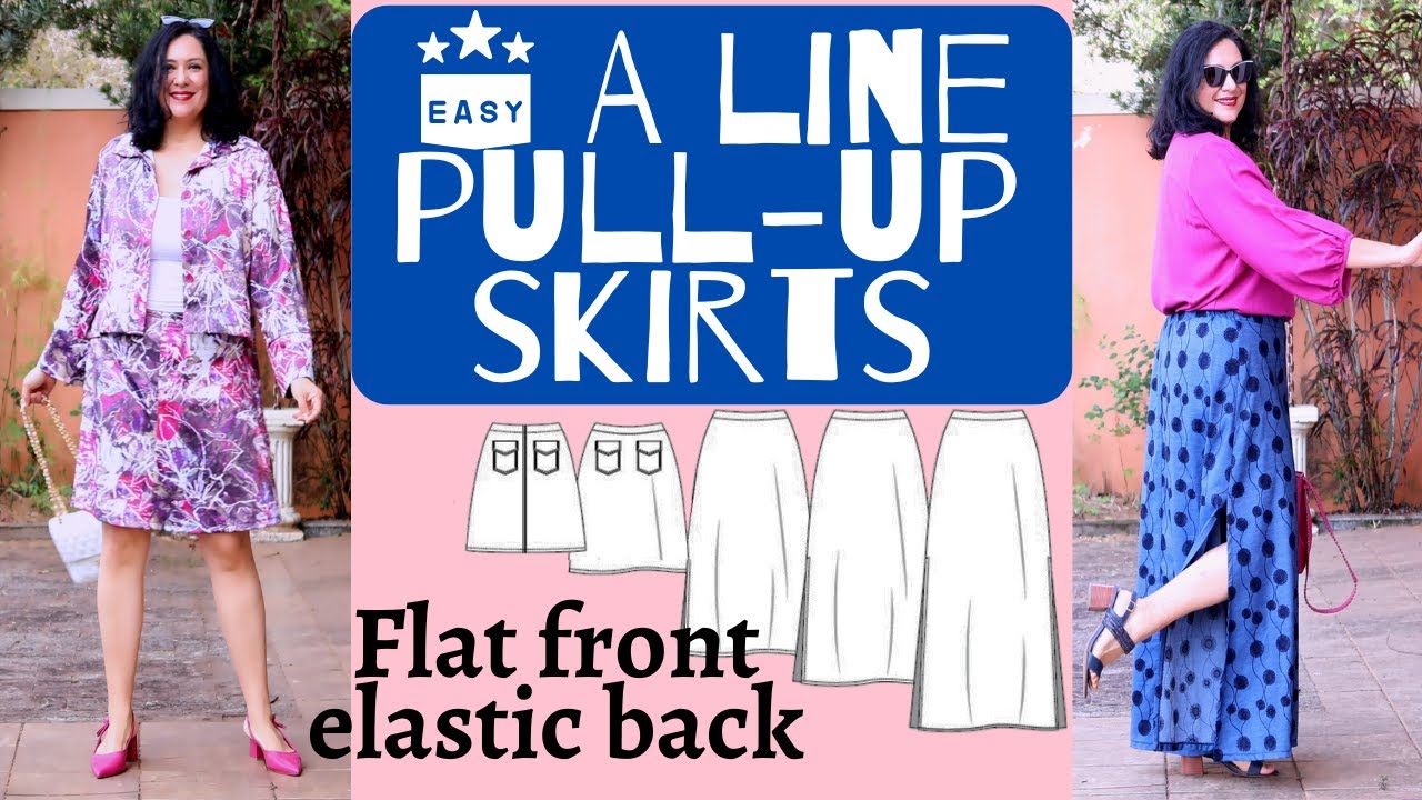 CUTE pull-up SKIRTS. Sewing DREAMS! Easy does it (Pattern Emporium ...
