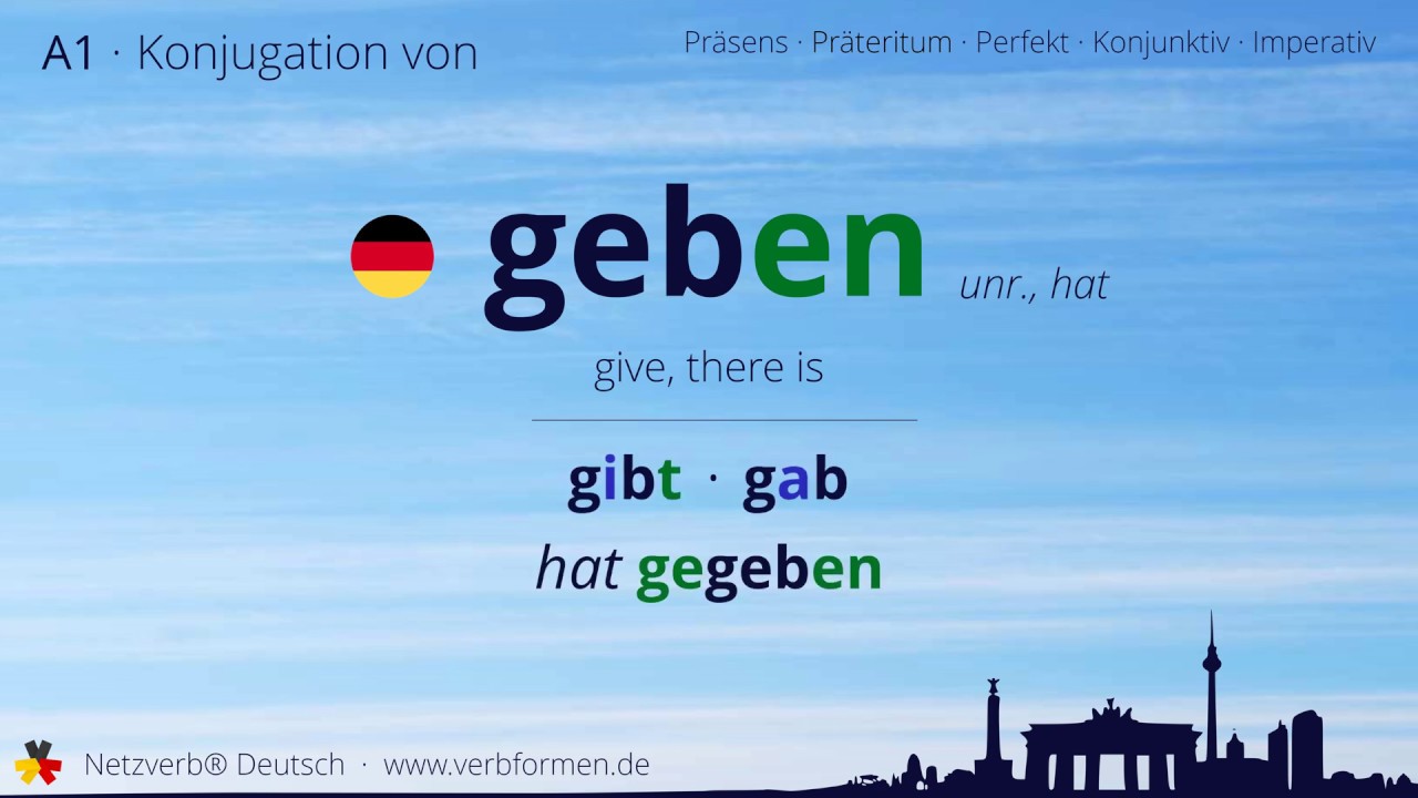 Conjugation Geben German Verb In All Tenses And Forms Conjugate In conjugation-geben-german-verb-in-all-tenses-and-forms-conjugate-in
