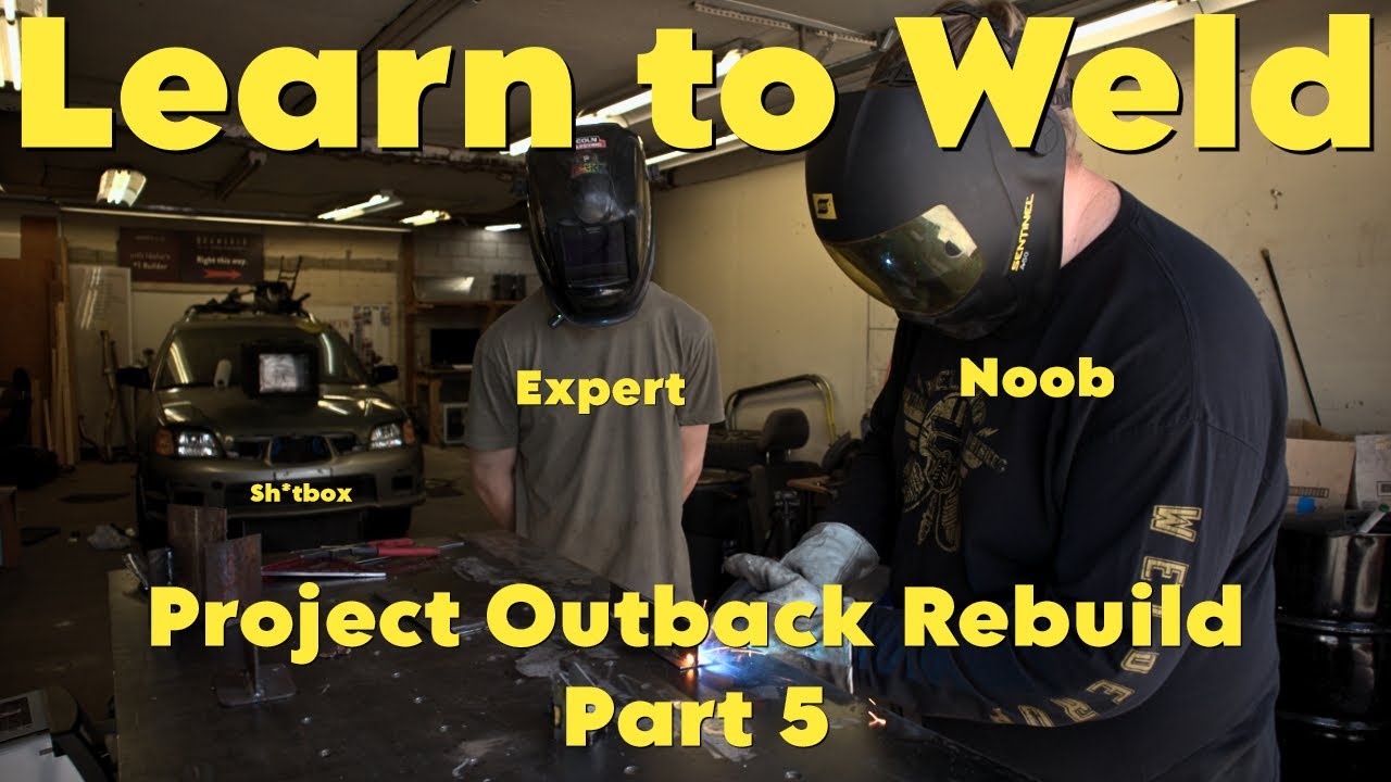 How to Weld (badly) *Outback Rebuild Part 5* - YouTube