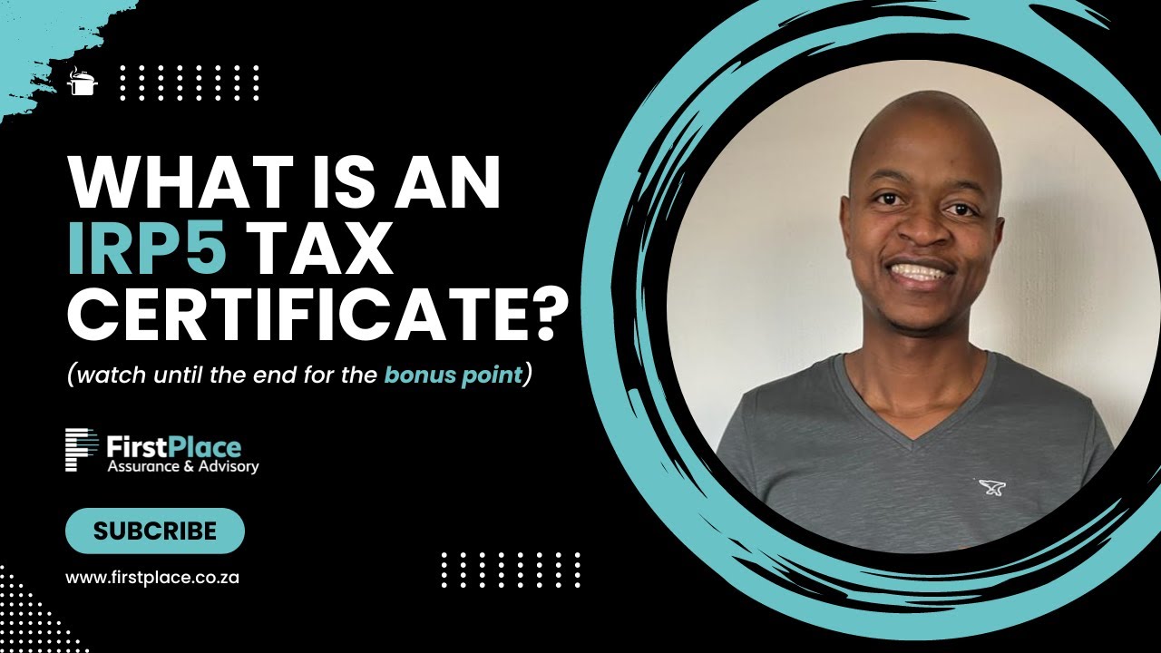 What is an IRP5 Tax Certificate? (Bonus point at the end) - YouTube