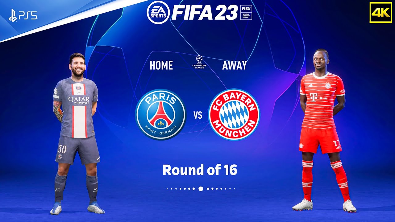 FIFA 23 - PSG Vs Bayern Munich - UEFA Champions League | PS5™ Next Gen 4K - YouTube