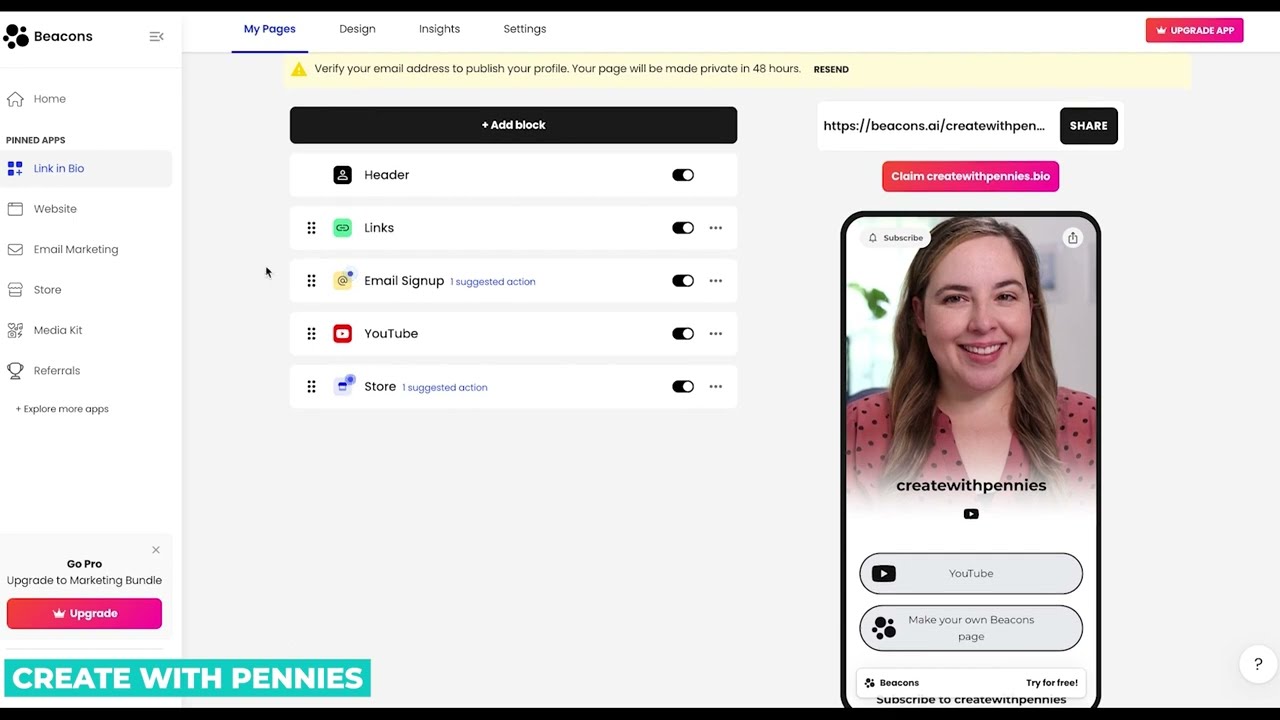 How To Setup Beacons.ai To Sell Digital Products (BEST Link In Bio Tool ...