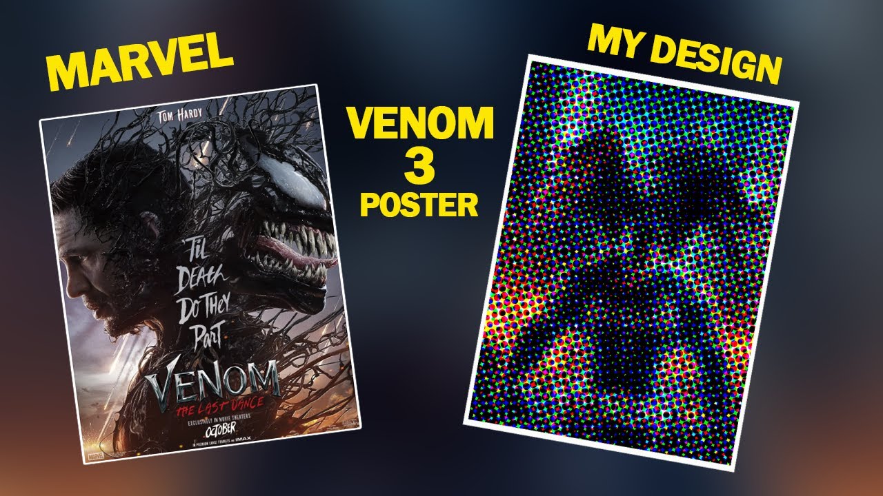 Venom 3 Poster Design In Photoshop - YouTube