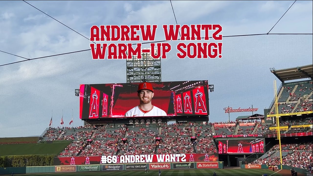 2022 ANDREW WANTZ WARM-UP SONG! | 2022 Angels Baseball! - YouTube