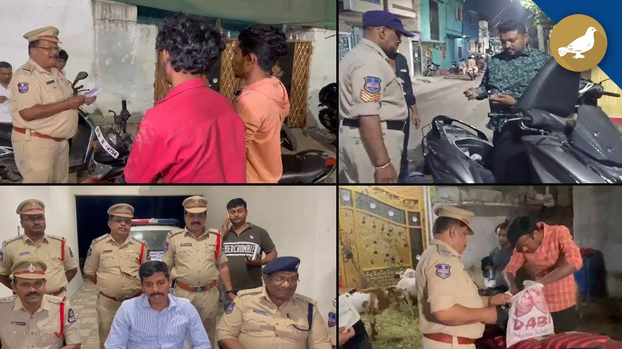 Police search operation in Old City Hyderabad - YouTube