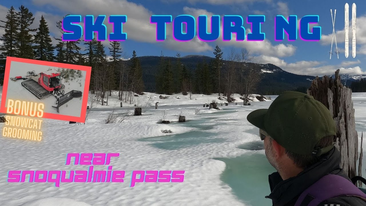 Ski Touring Crystal Springs Sno-Park P2C Trail near Snoqualmie Pass WA ...
