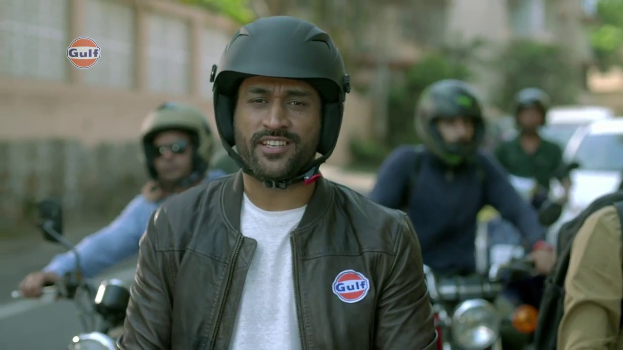 M S Dhoni Ad Gulf Oil Pride 4T Plus gives you Insta Pick up! - YouTube