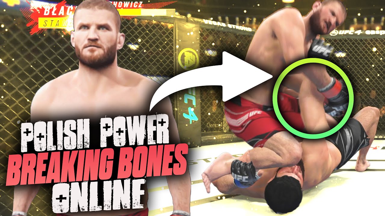 Jan Błachowicz's Polish Power Knocks Everyone Out on UFC 4 Online - YouTube