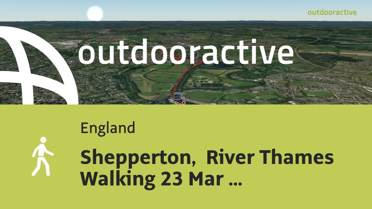 Shepperton, River Thames Walking 23 Mar 2021 at 13:16 - YouTube