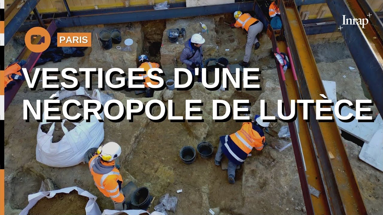 La nécropole de Lutèce à Port-Royal (Paris) - YouTube