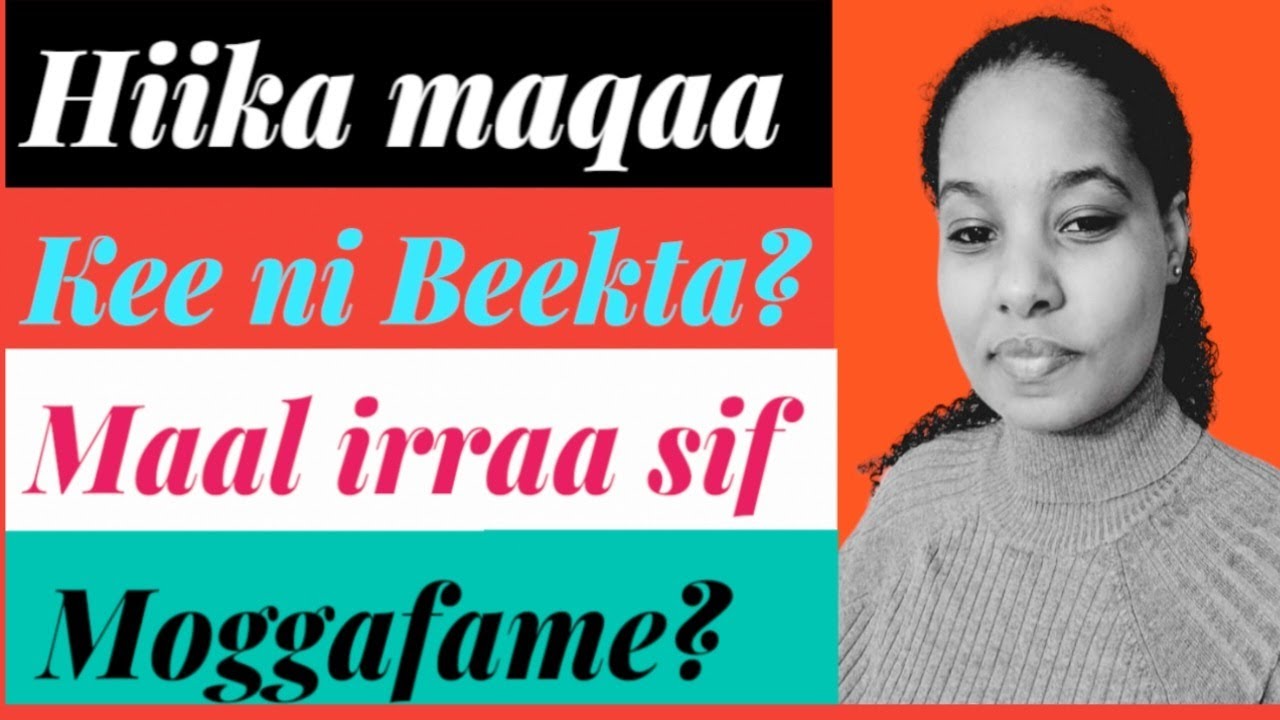 Maqaan Kee Maal Irraa Akka Siif Moggame Ni Beektajiika Maqaa Kee Ni Beektalalistuu Tube Youtube