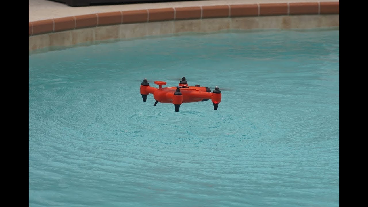 SwellPro Spry WaterProof Racing Drone in Florida rain storm - YouTube