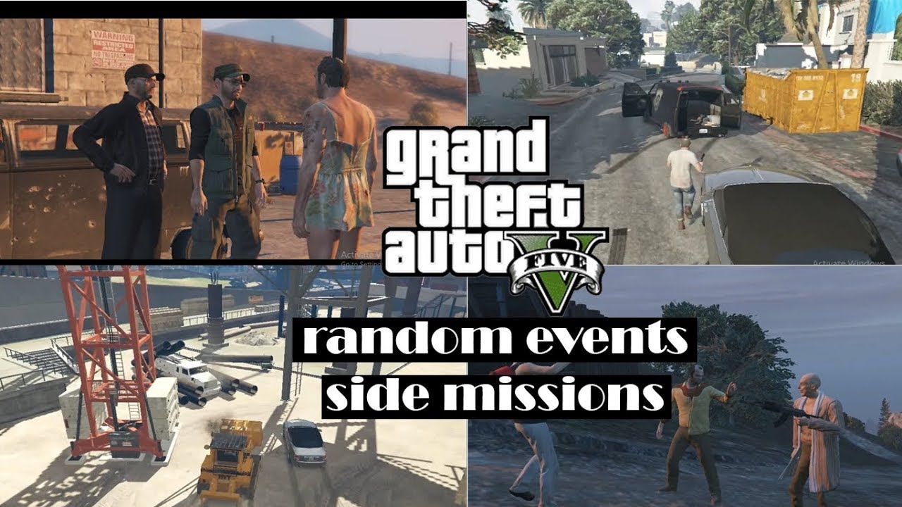 GTA ONLINE DOING RANDOM MISSION - YouTube