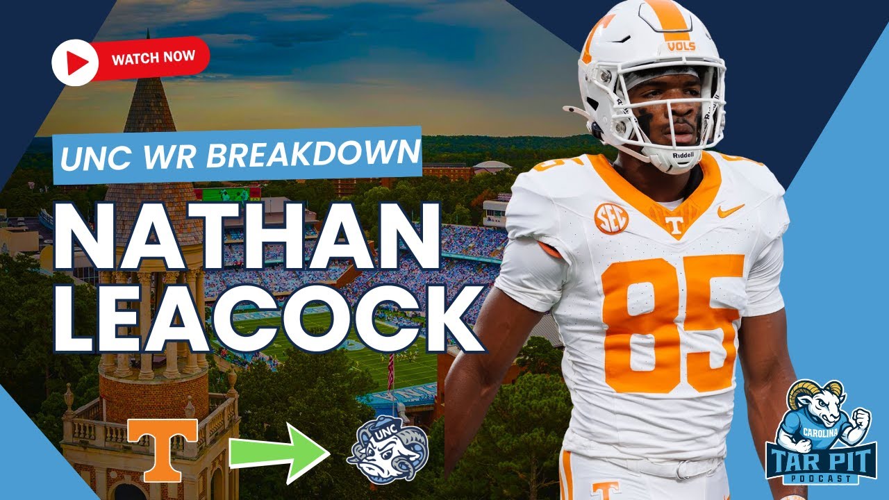 Part Four: Nathan Leacock | Breaking Down the UNC Wide Receiver Room ...