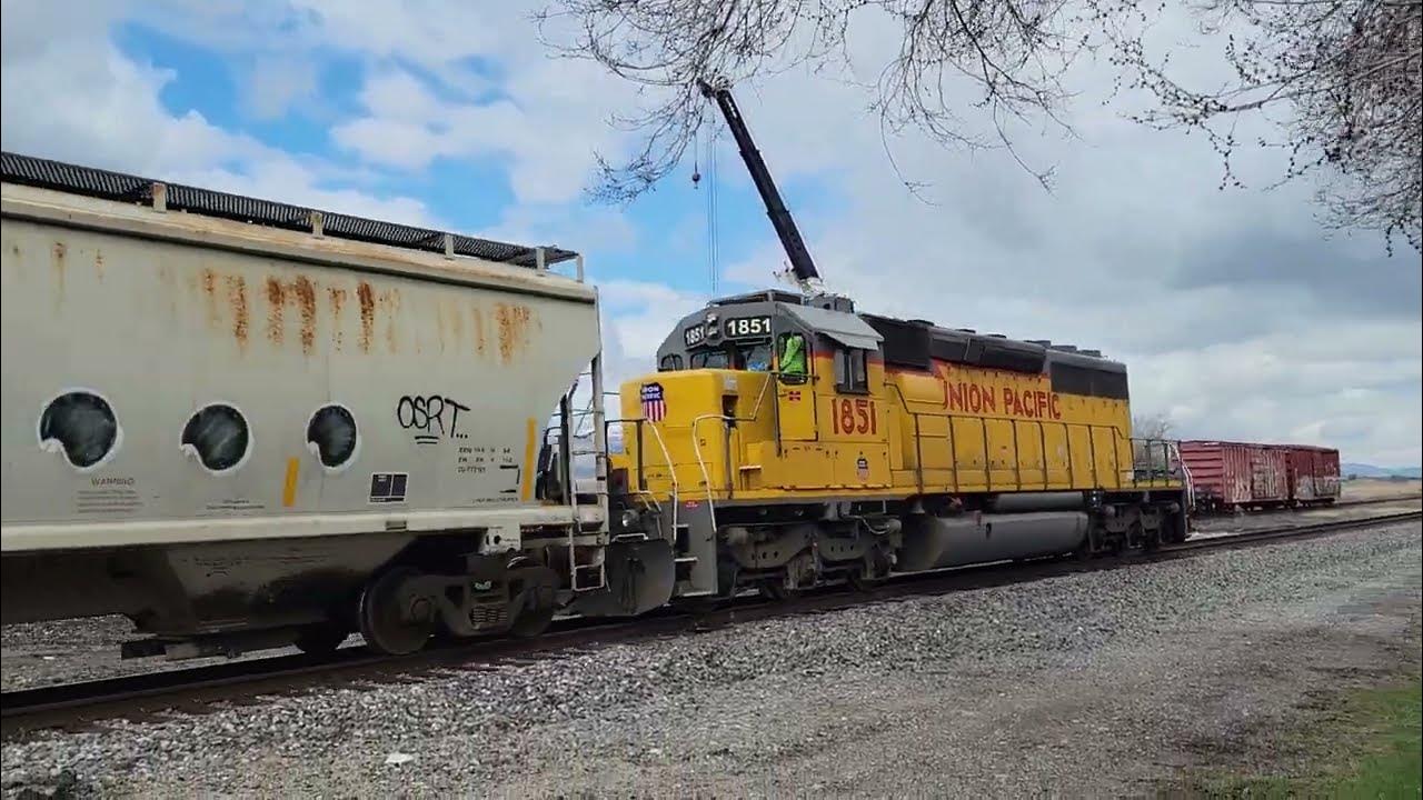 UP 1851 Cache Valley Local - YouTube