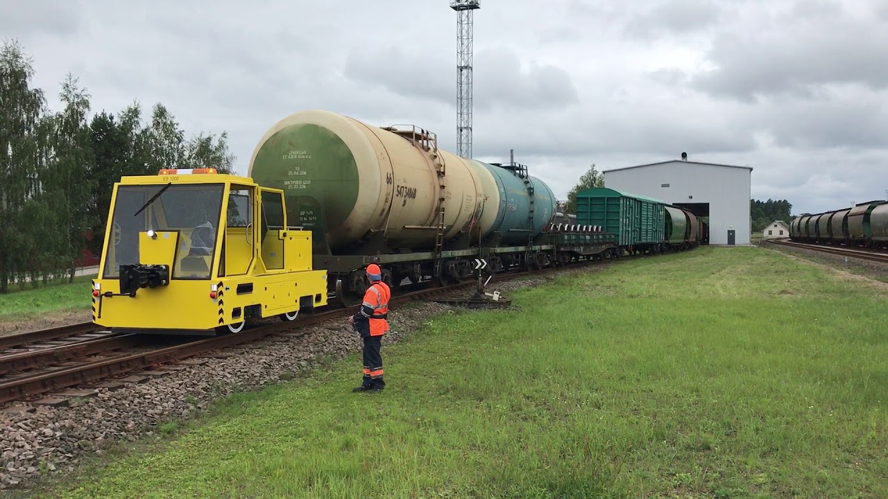 ES1000 tests with 1300 tons - YouTube