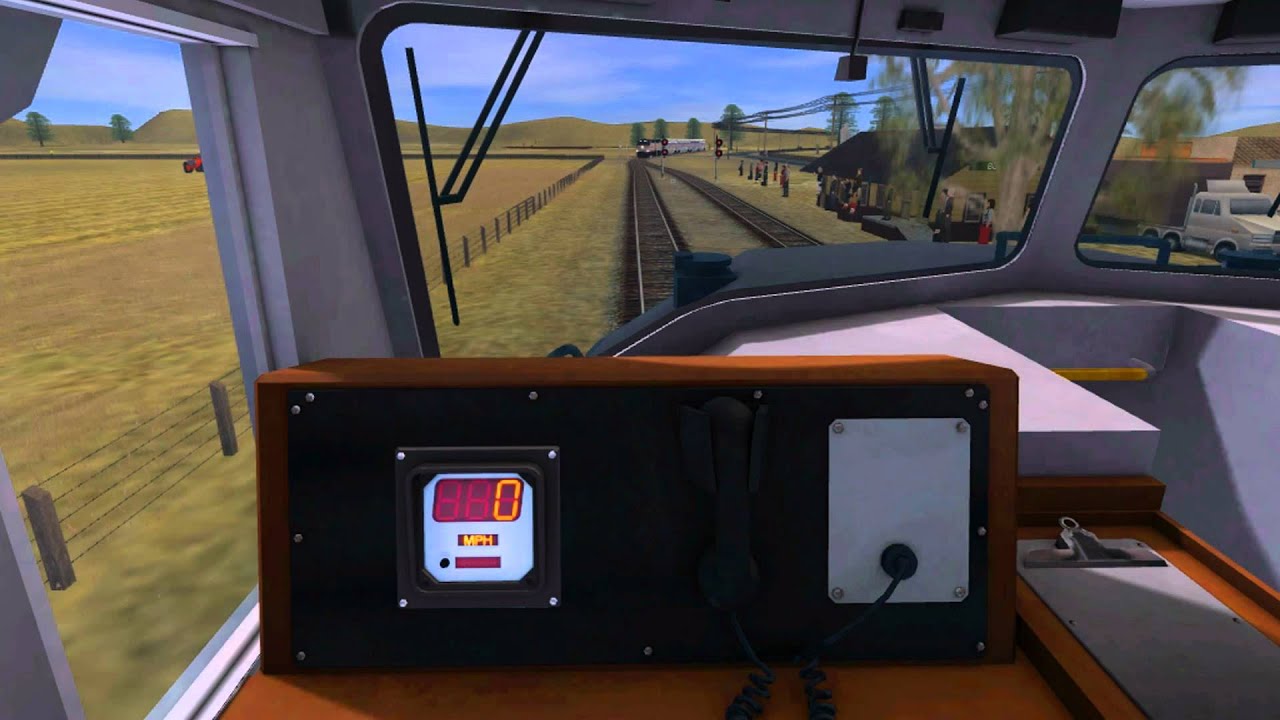 TRS09 Enhanced: A Cab Ride in an SD70MAC - YouTube