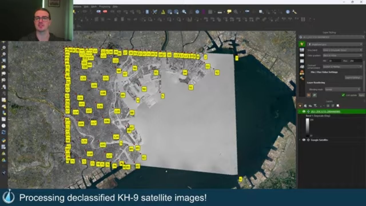 Playing with Declassified Spy Satellite Imagery! - YouTube