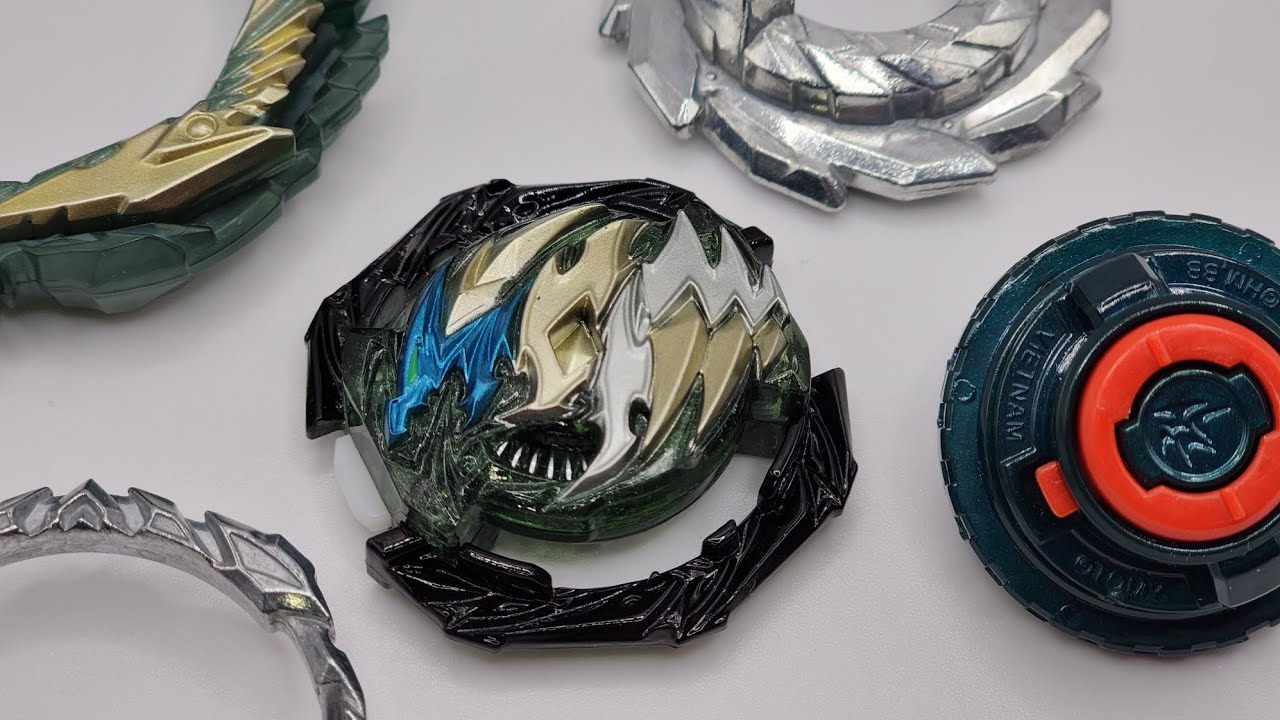 Custom Beyblade: Swamp Gatling Dragon - YouTube