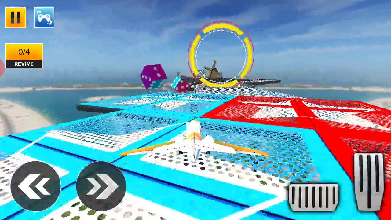 How to airplane racing games Rirplane Stunts Racing #14 Level - YouTube