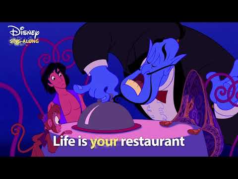 Friend Like Me | Aladdin | DISNEY SING - ALONGS